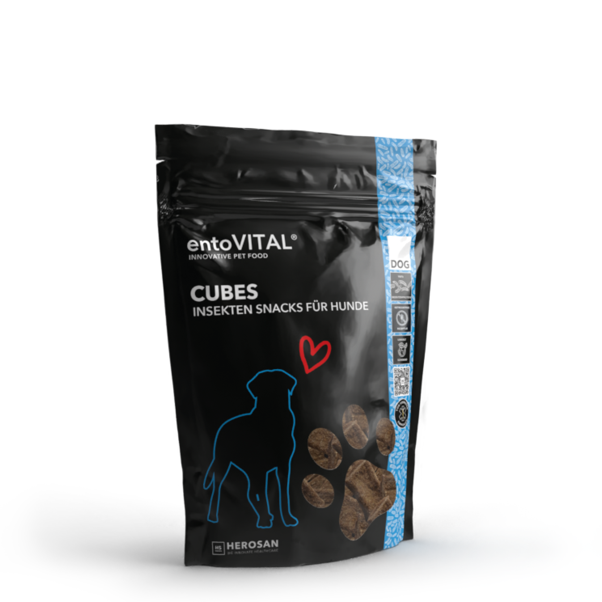 entoVITAL DOG Cubes - HEROSAN healthcare